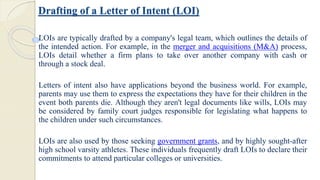 Drafting of Pre Contractual Instruments-Class-2.pptx