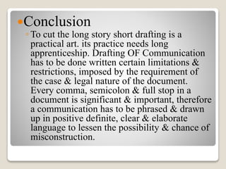 Drafting of reports and projects made by praveen kr.yadav | PPTX