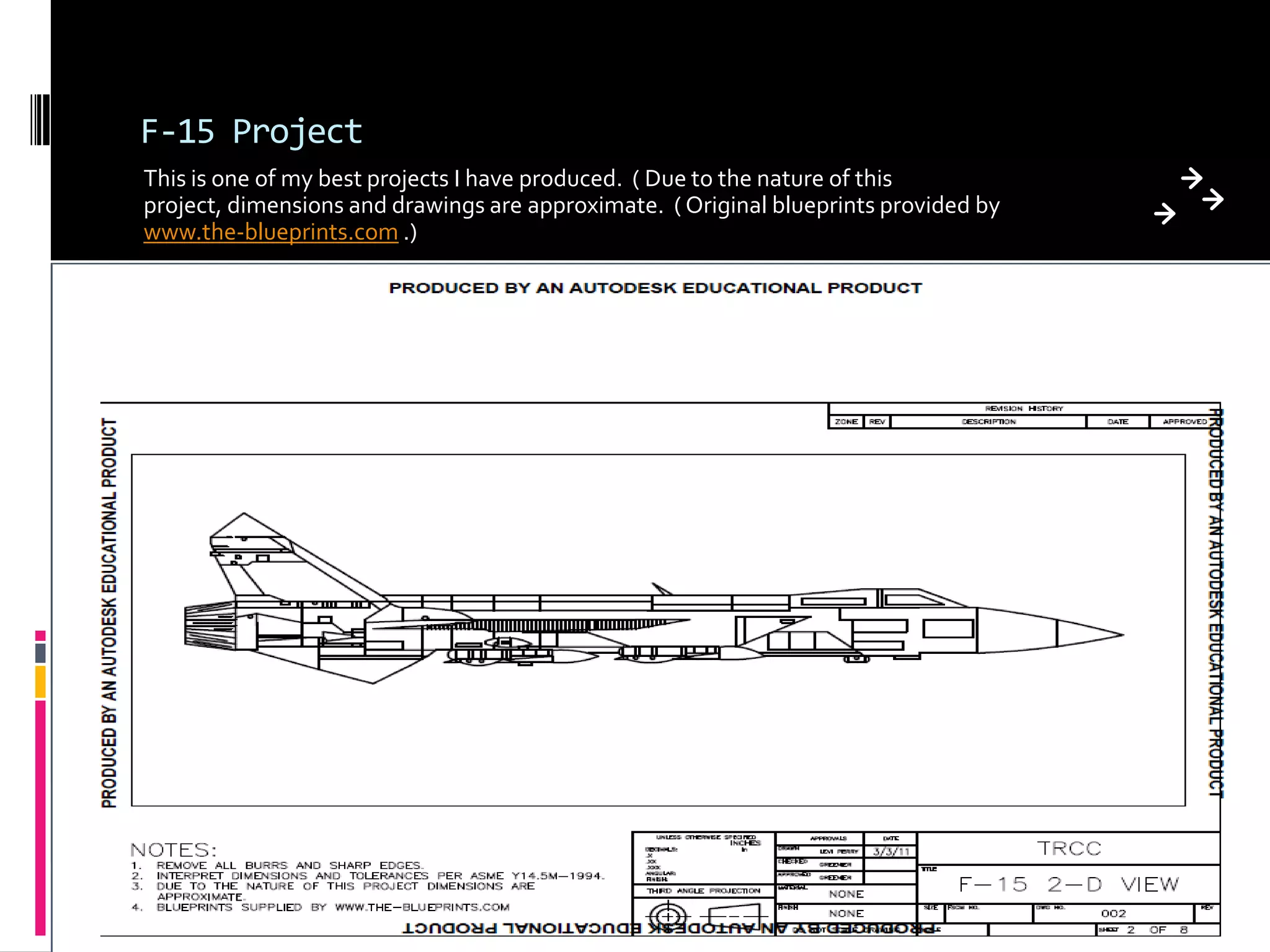Drafting Portfolio | PPTX