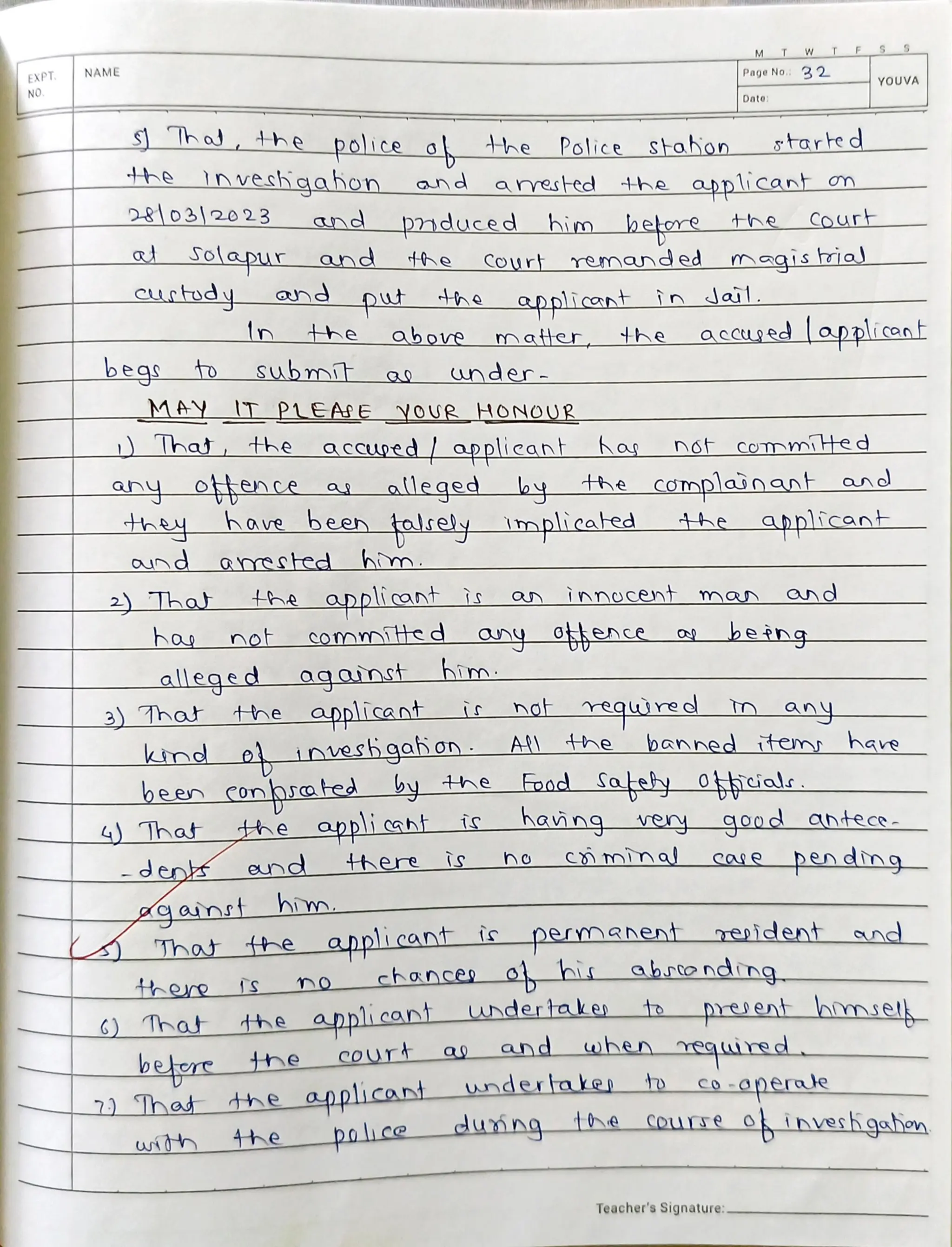 Drafting Practical as written basis the assignment | PDF