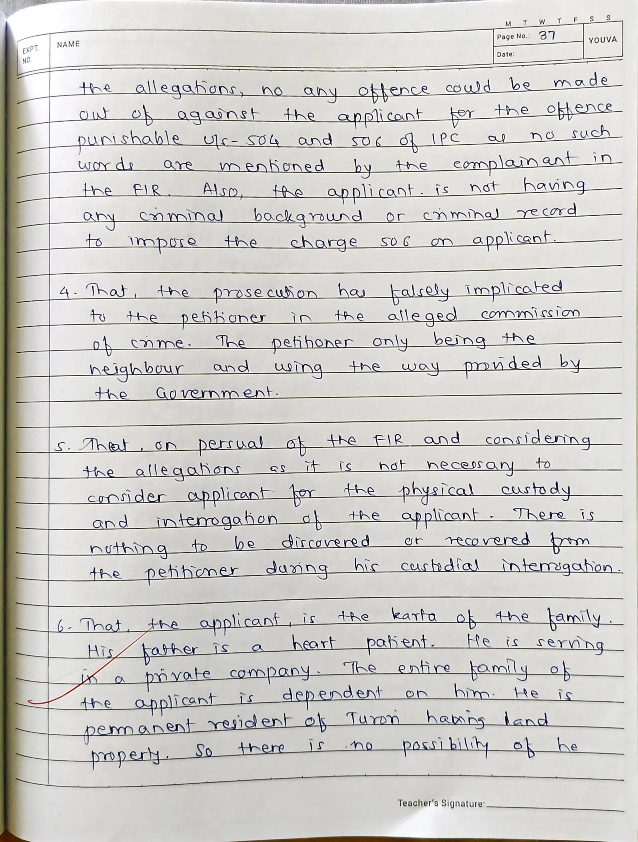 Drafting Practical as written basis the assignment | PDF