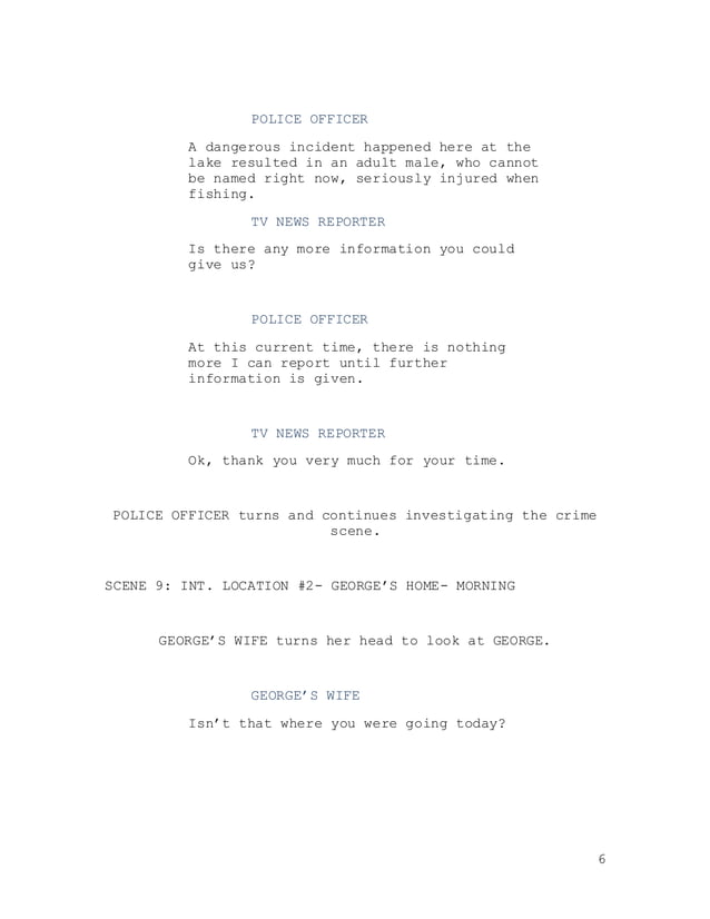 DRAFTING SCRIPT FOR ENIGMA | PDF