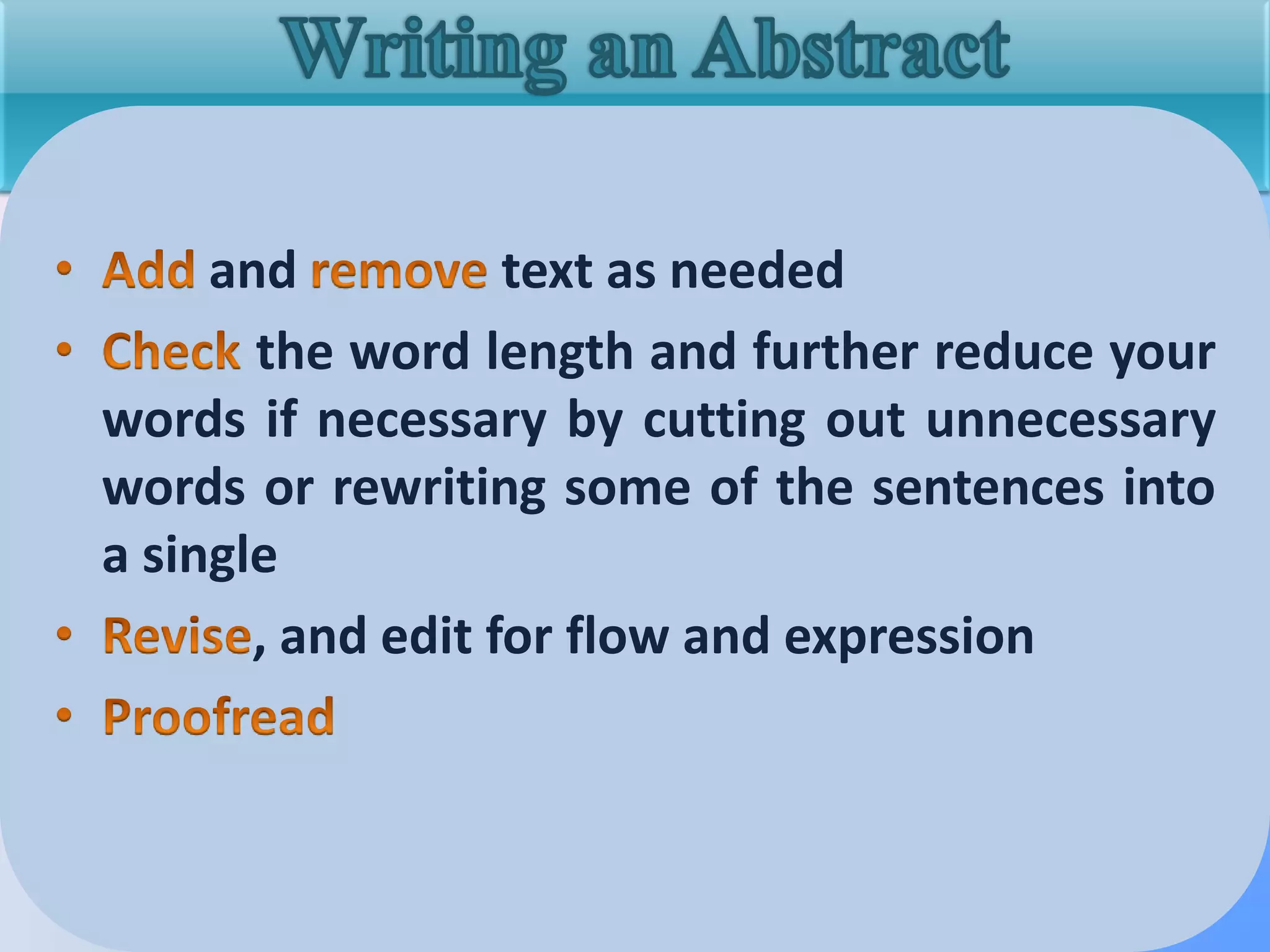 Drafting the Abstract.pdf