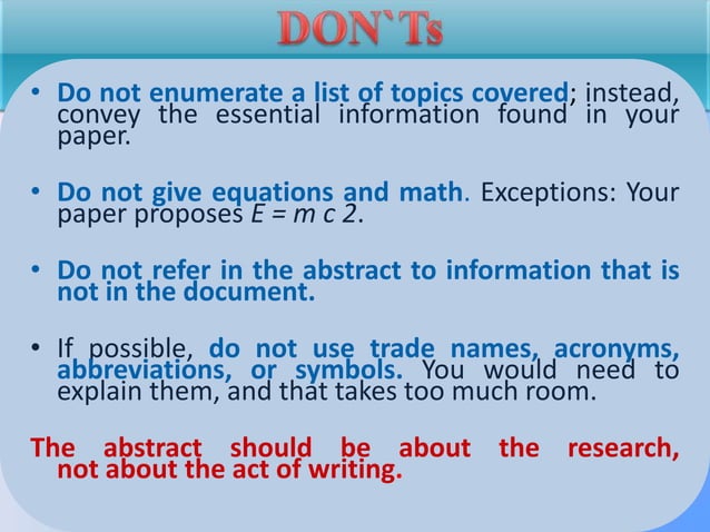 Drafting the Abstract.pdf