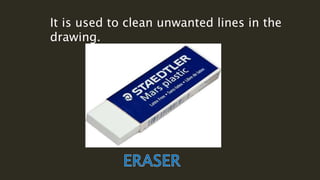 Drafting tools and equipment | PPTX