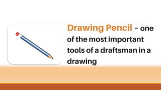 Drafting tools,materials and equipment | PPT