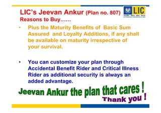 Draft jeevan ankur ppt | PPT