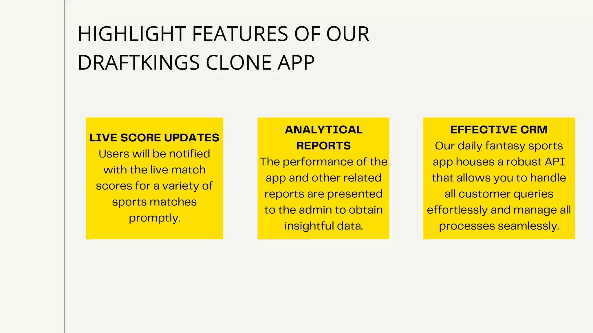 Draftkings clone App | PPT | Free Download
