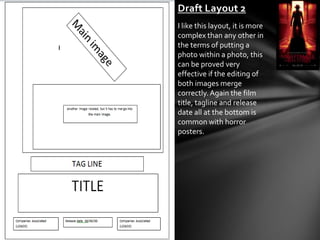 Draft layout- Film Posters | PPTX