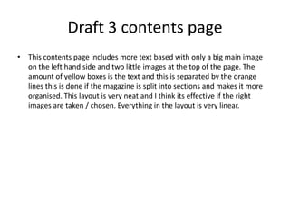 Draft layouts | PPT