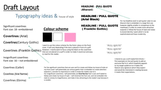 Draft layouts | PPTX