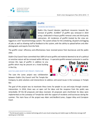 Draft Litter Management Plan | PDF