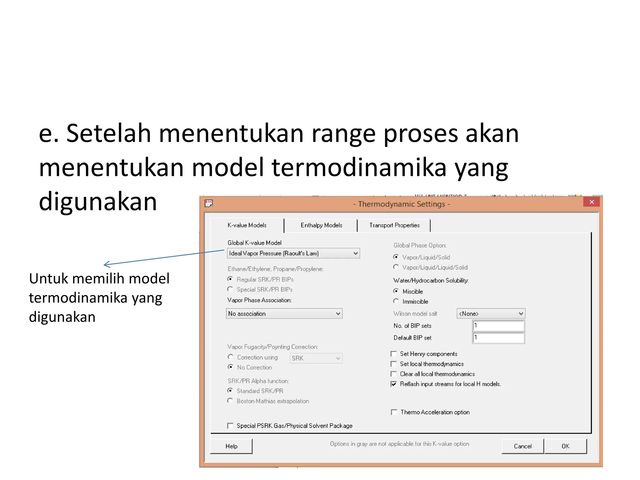 presentasi Draft Modul pembelajaran chemcad | PPT