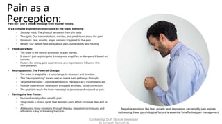 Heal pain by mind body connection..pptx