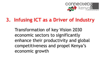 Draft Kenya national ICT Masterplan 2012 | PDF