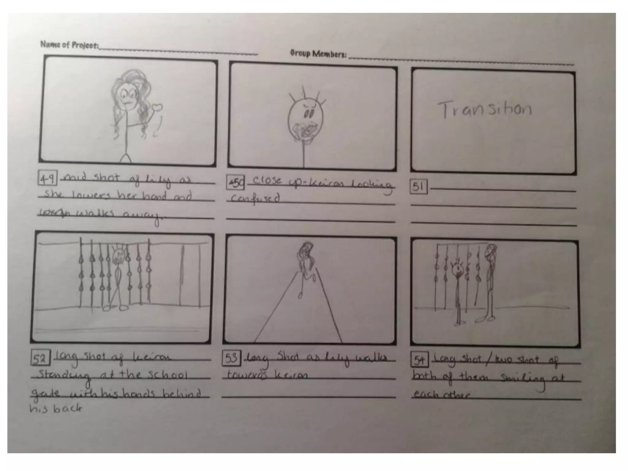 Draft one storyboard | PPT