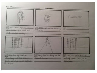 Draft one storyboard | PPT