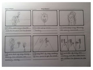 Draft one storyboard | PPT