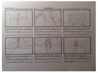 Draft one storyboard | PPT