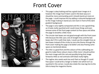 Draft pages what needs to be improved | PPTX | Desktop Publishing ...