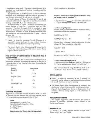 Why the Fluid Friction Factor should be Abandoned, and the Moody Chart ...