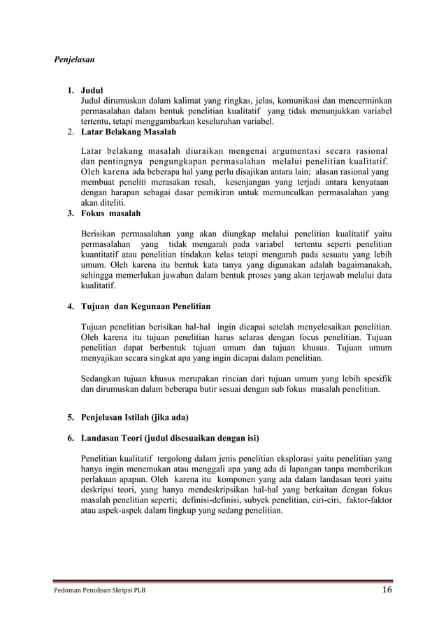 Draft pedoman penulisan_skripsi_dan_makalah | PDF