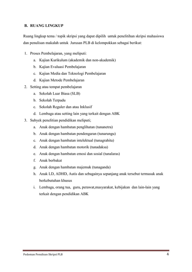 Draft pedoman penulisan_skripsi_dan_makalah | PDF