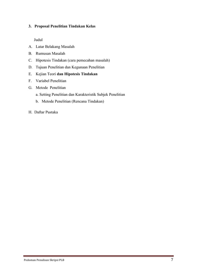 Draft pedoman penulisan_skripsi_dan_makalah | PDF