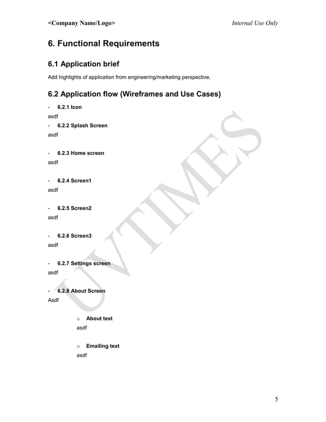 Sample Mobile Apps PRD | PDF | Operating Systems | Computer Software ...