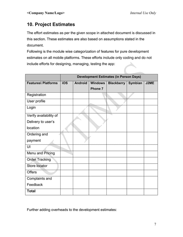 Sample Mobile Apps PRD | PDF | Operating Systems | Computer Software and Applications