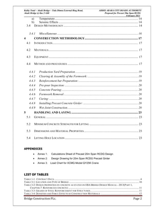 Precast Superstructure Design for bridge | PDF