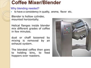 coffee roasting commodity study | PPTX