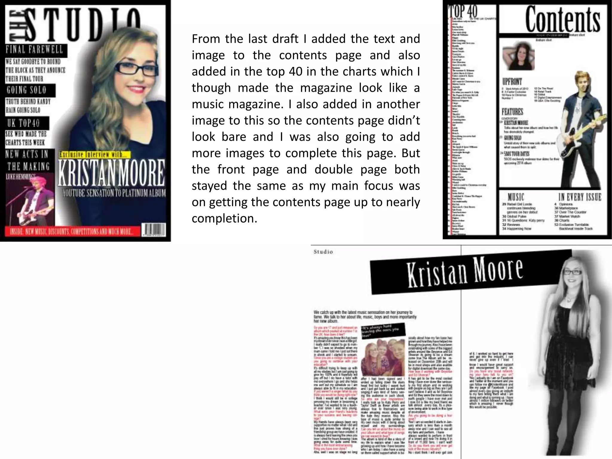 Magazine Drafts | PPTX