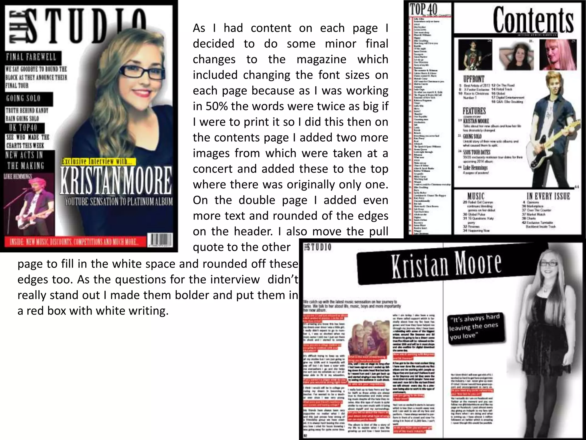 Magazine Drafts | PPTX