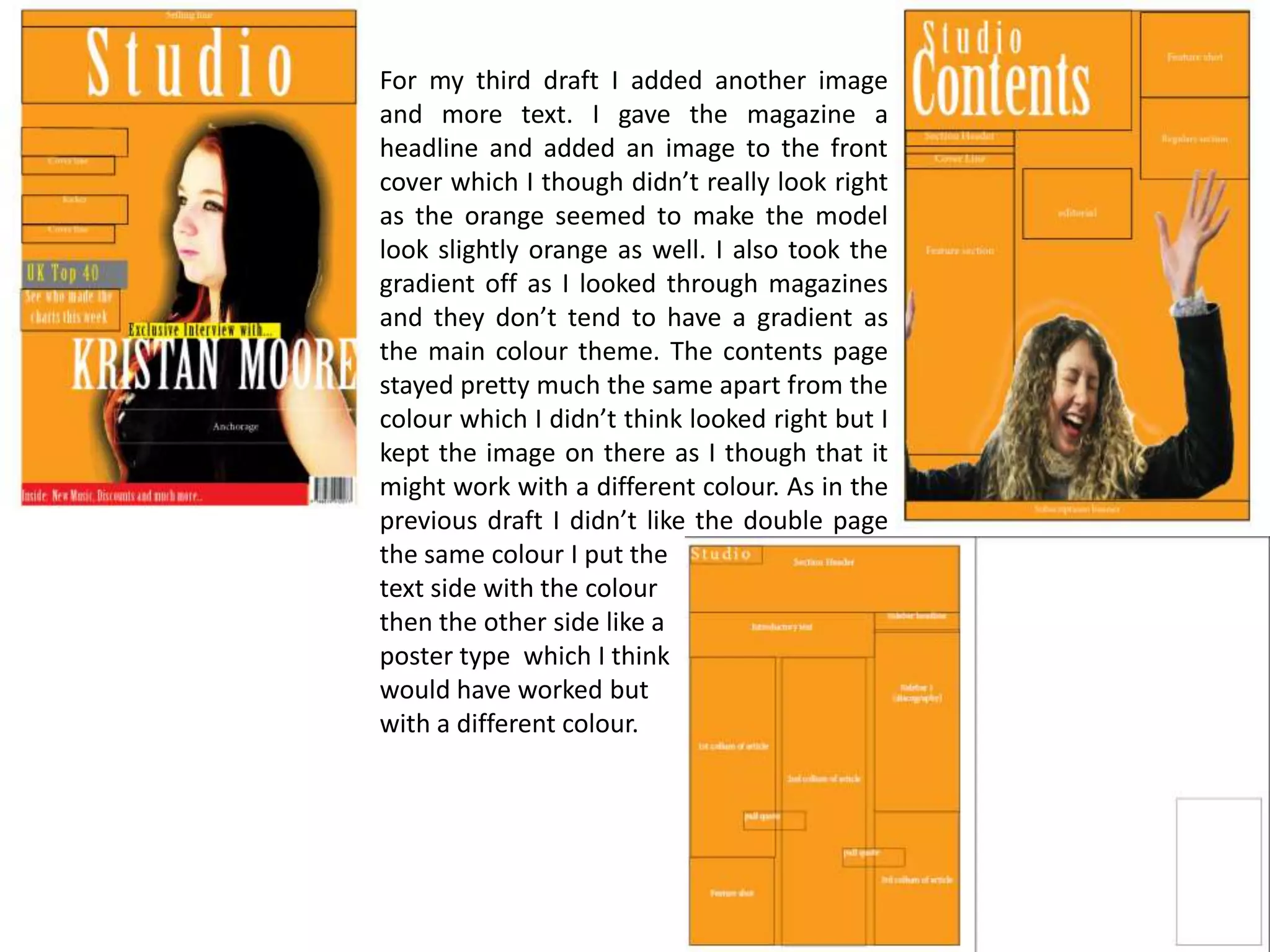 Magazine Drafts | PPTX