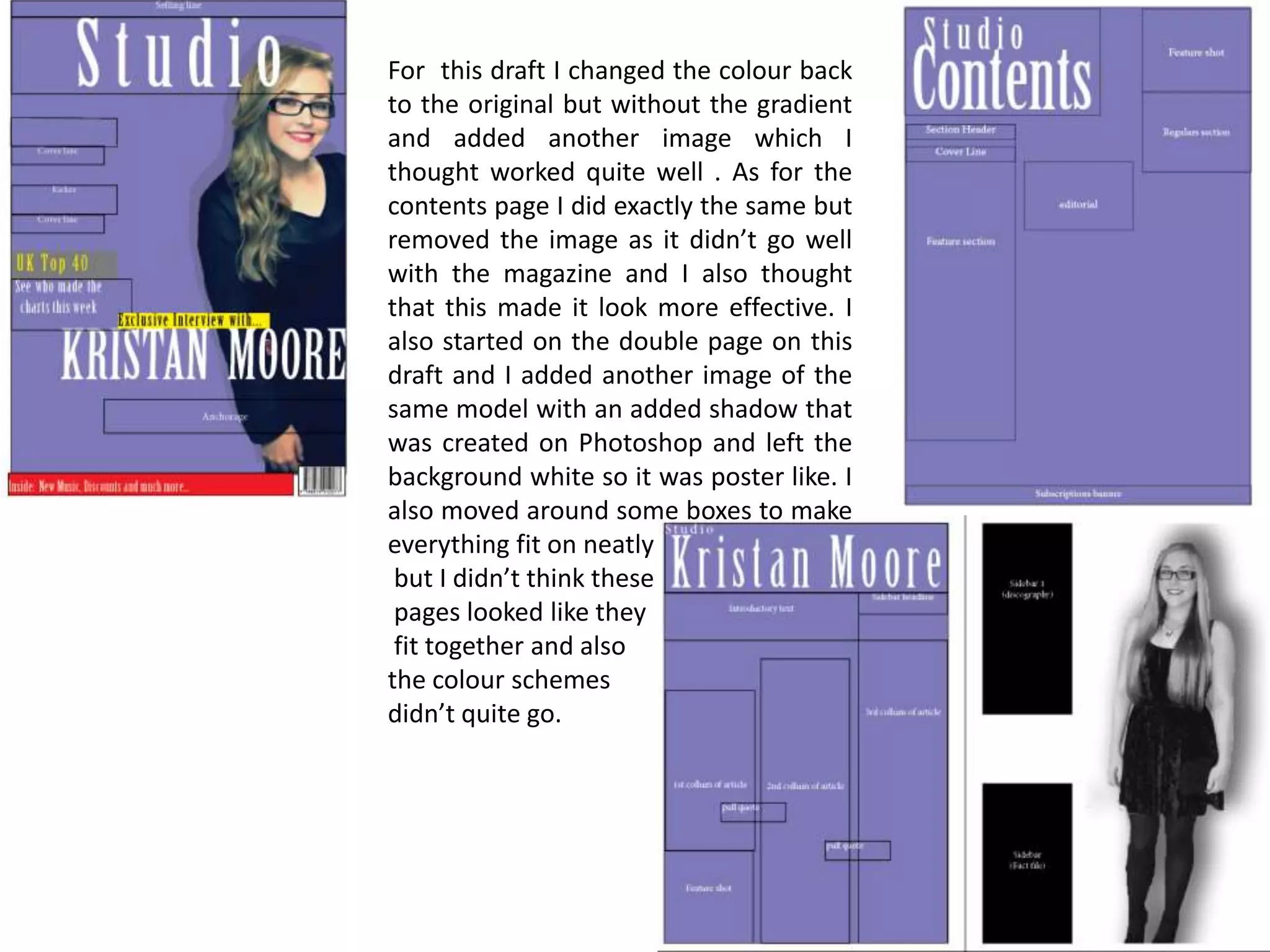 Magazine Drafts | PPTX