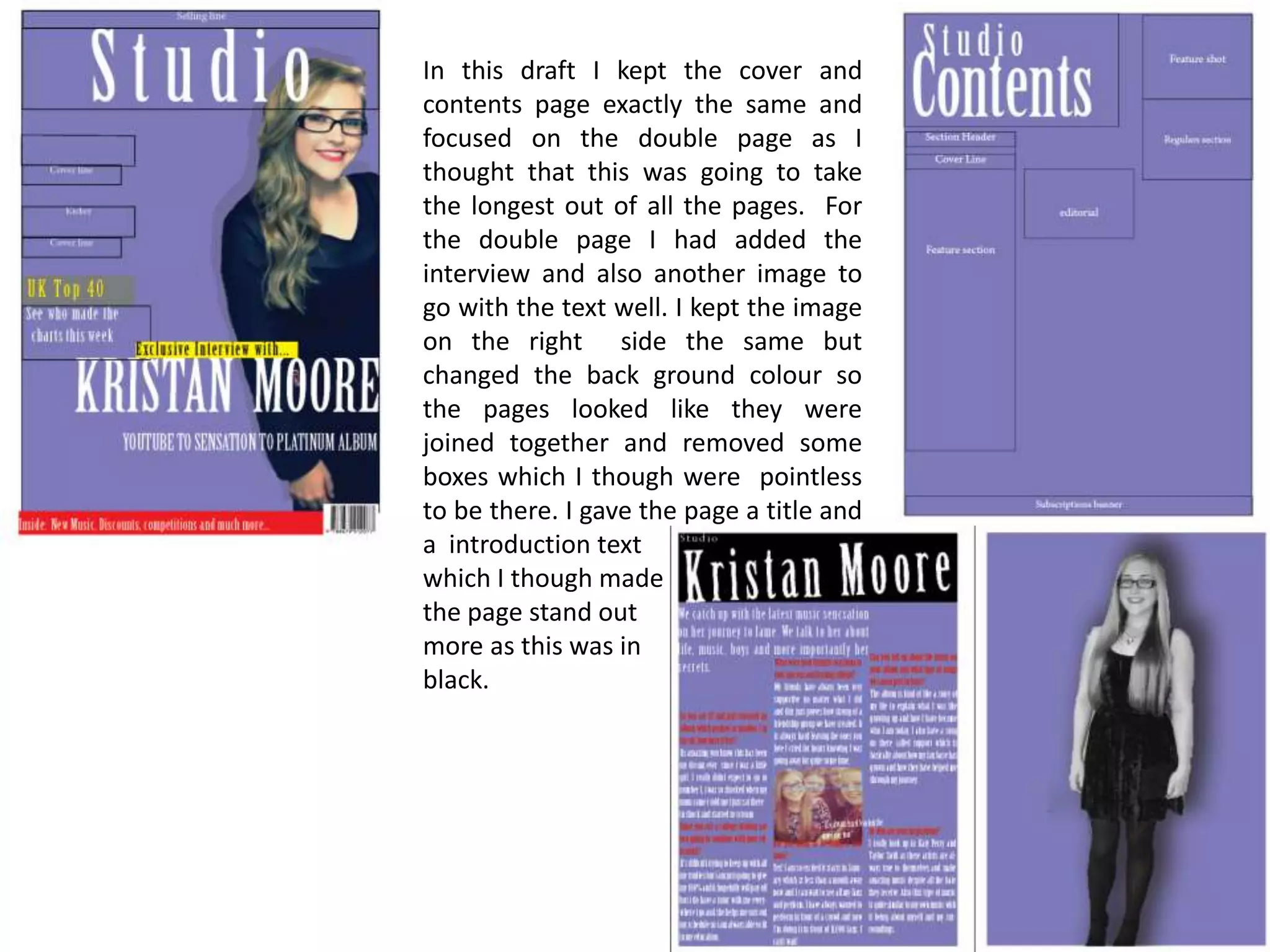 Magazine Drafts | PPTX