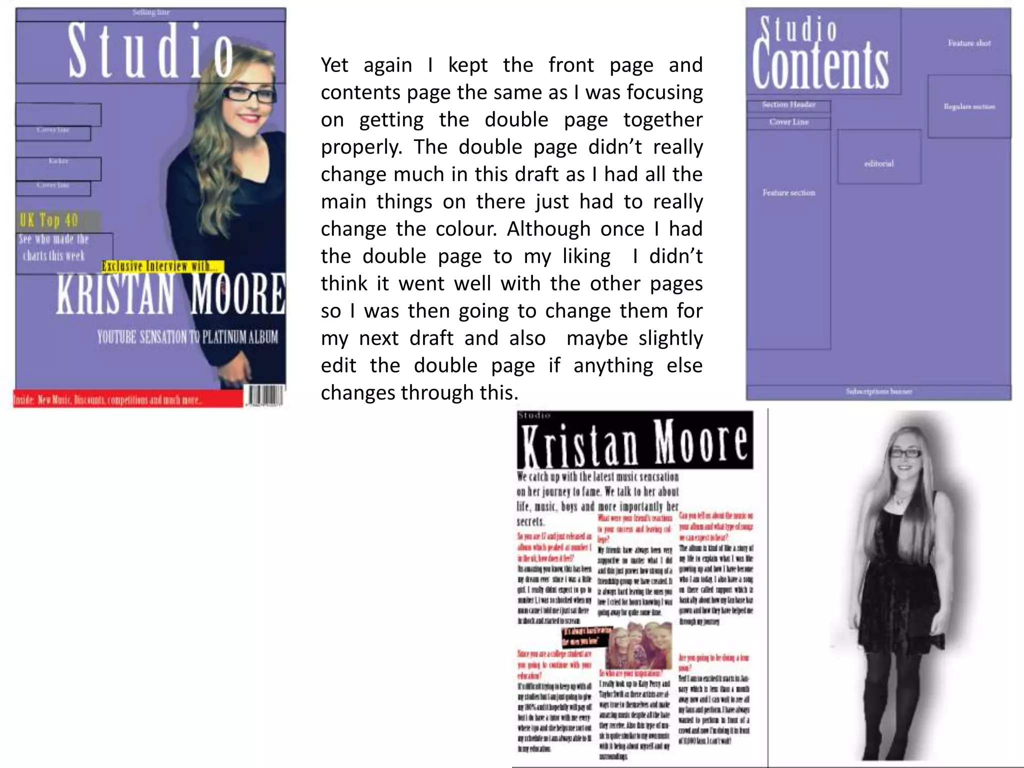 Magazine Drafts | PPTX