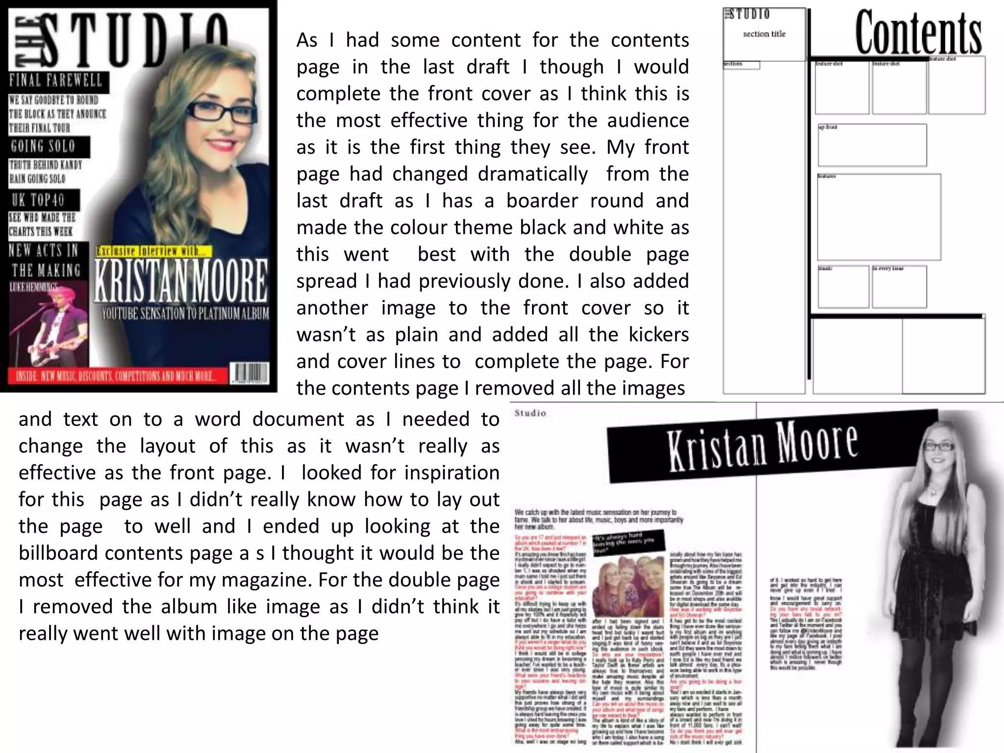 Magazine Drafts | PPTX