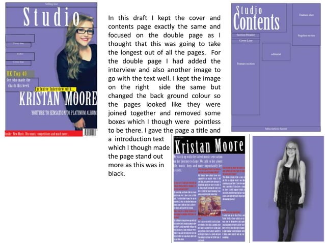 Magazine Drafts | PPTX