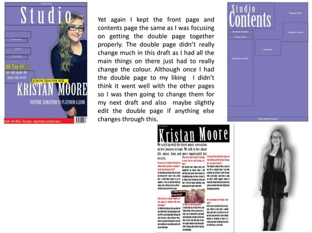 Magazine Drafts | PPTX