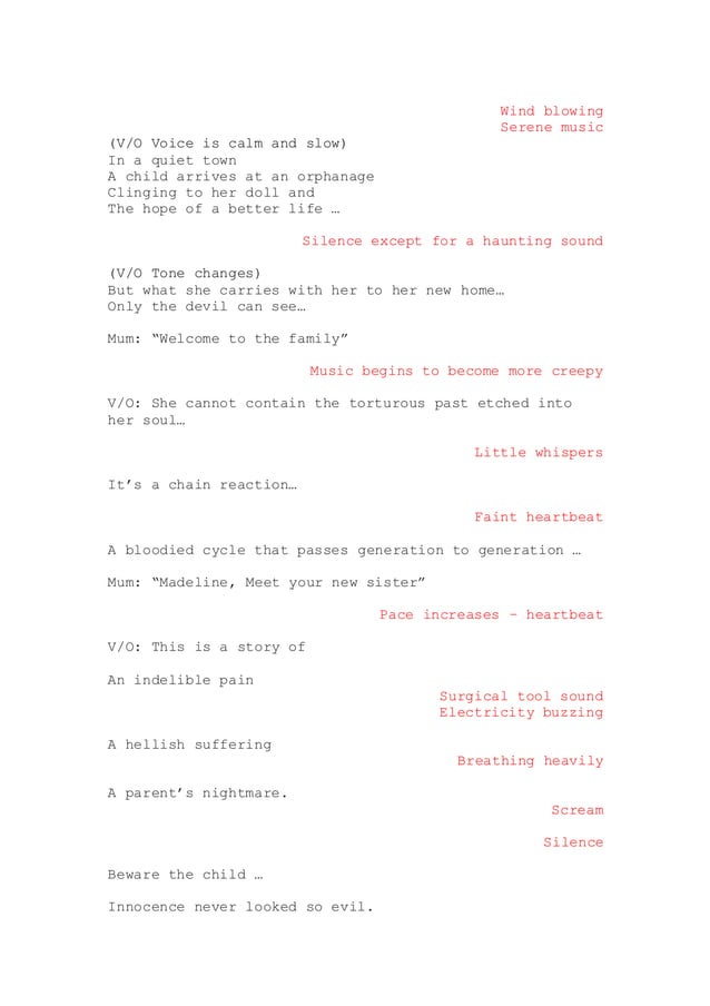Draft radio script | DOCX