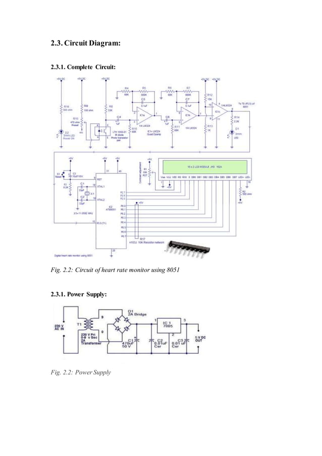 micro controller based heart rate monitoring system | PDF