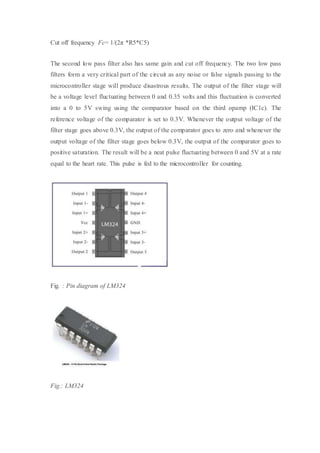 micro controller based heart rate monitoring system | DOCX
