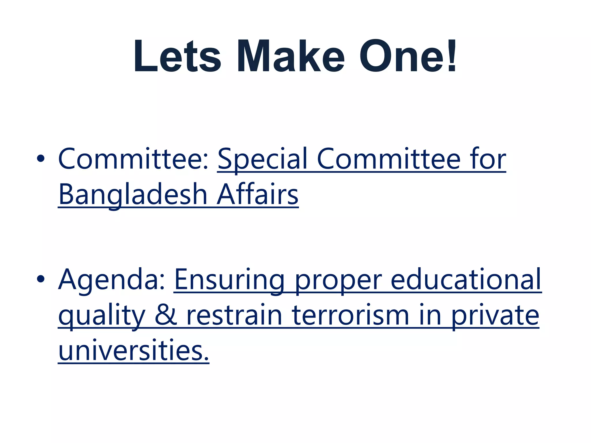 MUN- Draft Resolution Basics | PPT