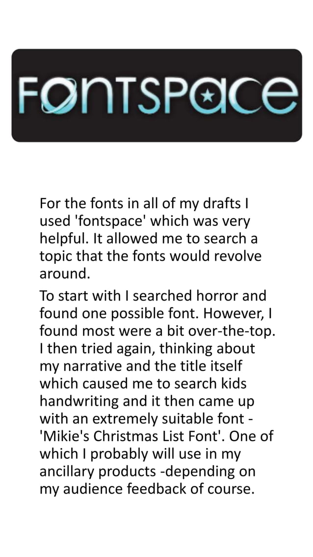 Drafts and Fonts | PDF