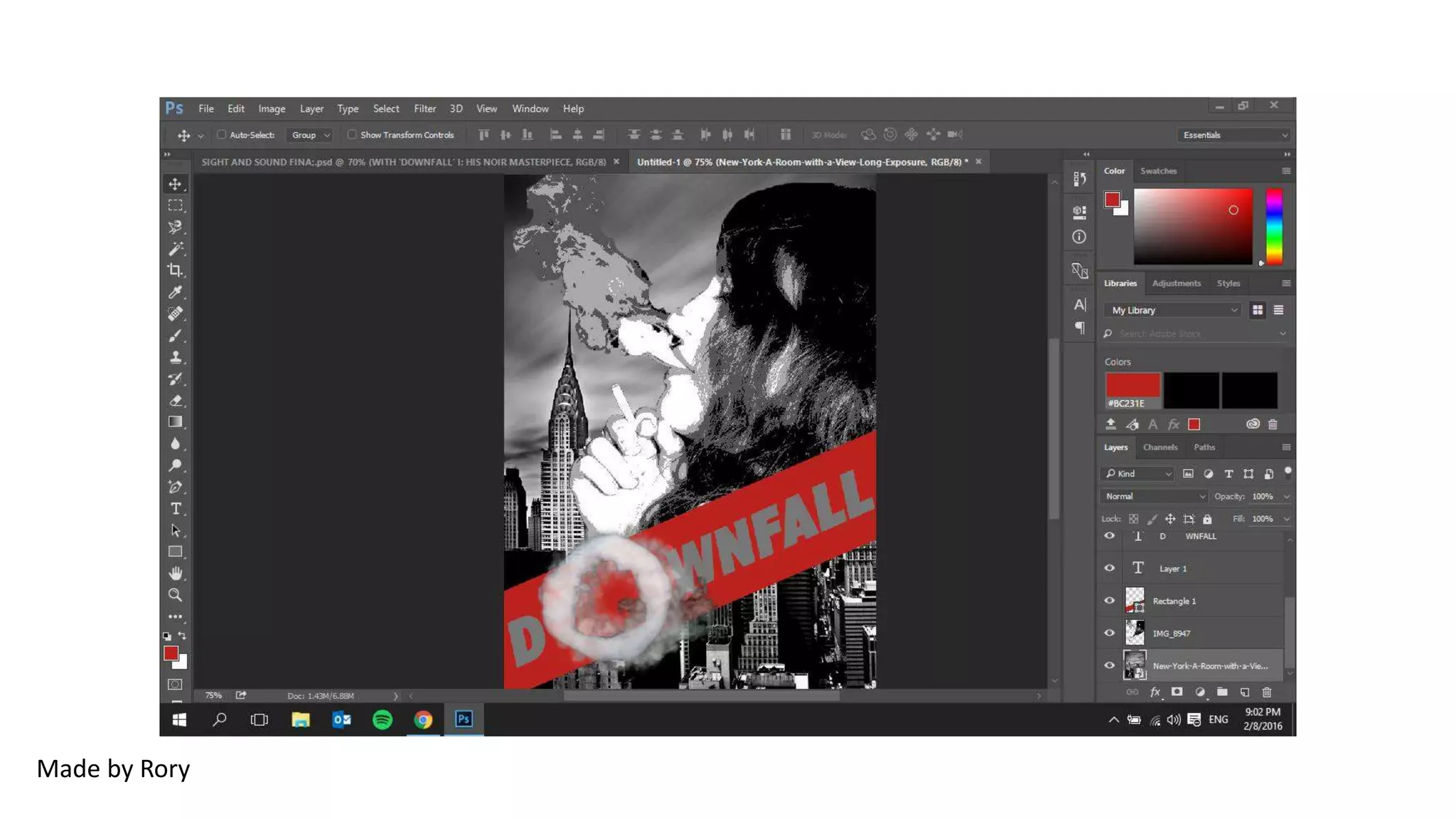 Drafts and plans for poster | PPTX
