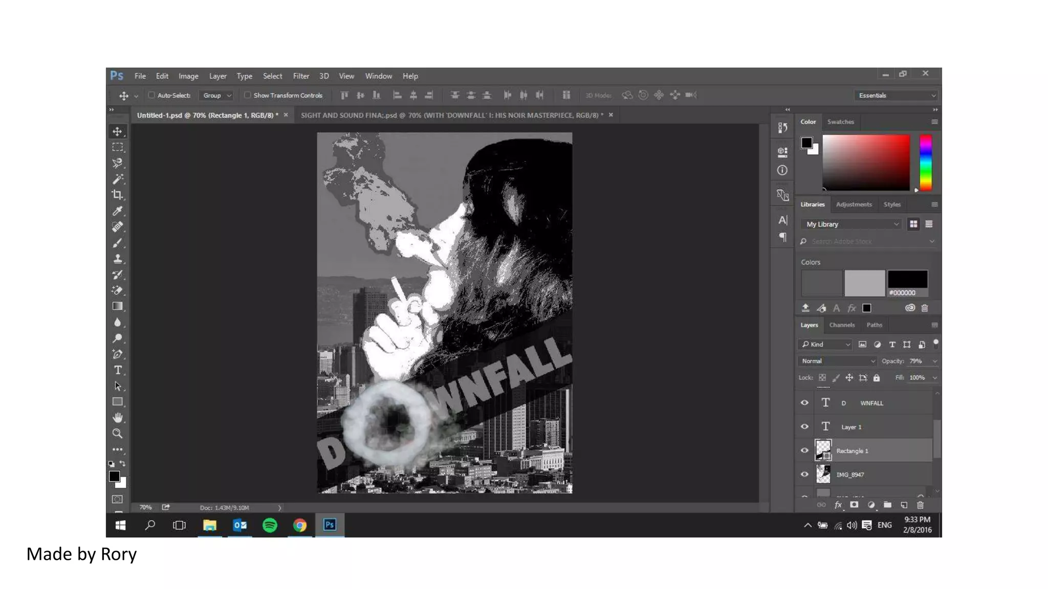 Drafts and plans for poster | PPTX