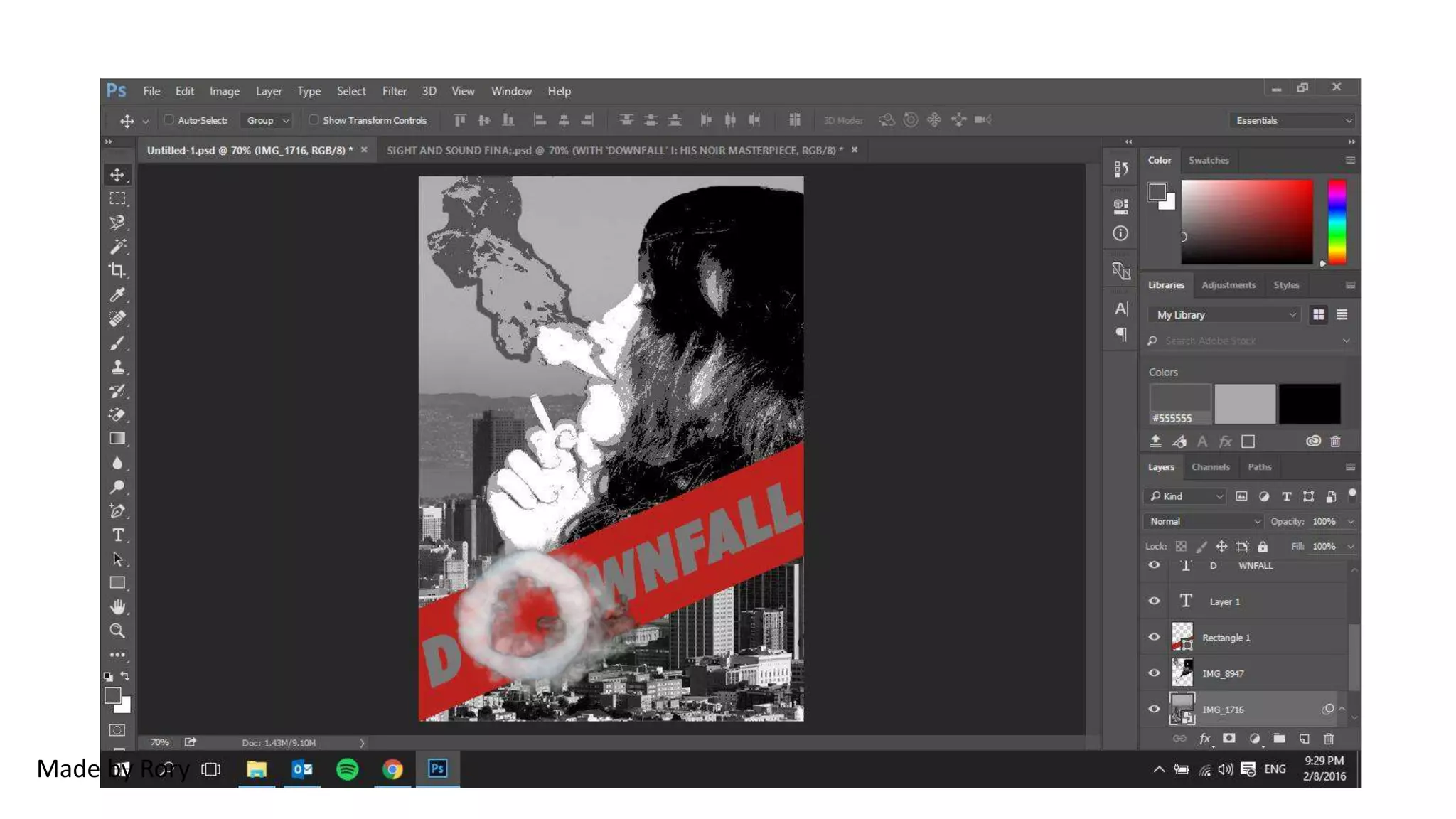 Drafts and plans for poster | PPTX