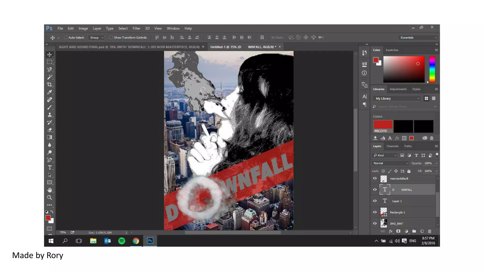 Drafts and plans for poster | PPTX